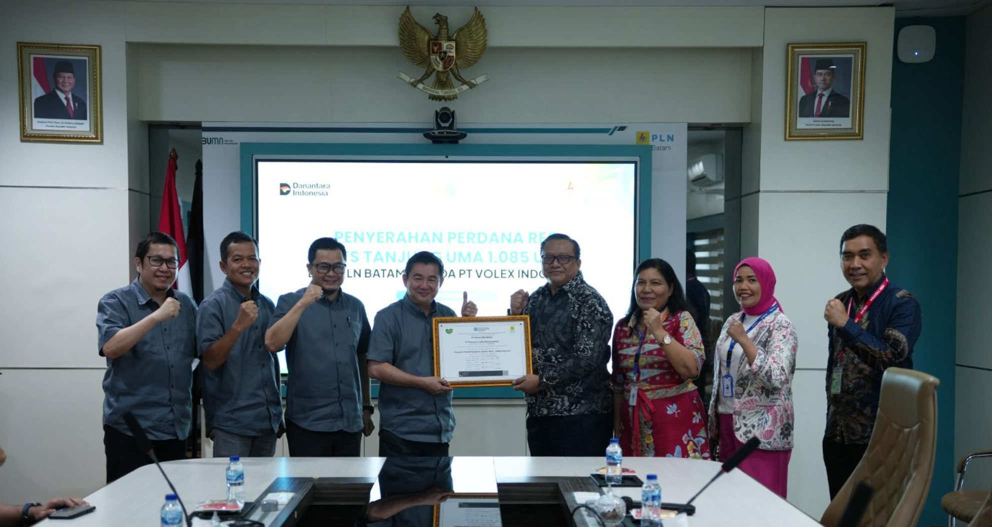 PLN Batam Lakukan Penjualan REC Pertama kepada PT Volex Indonesia